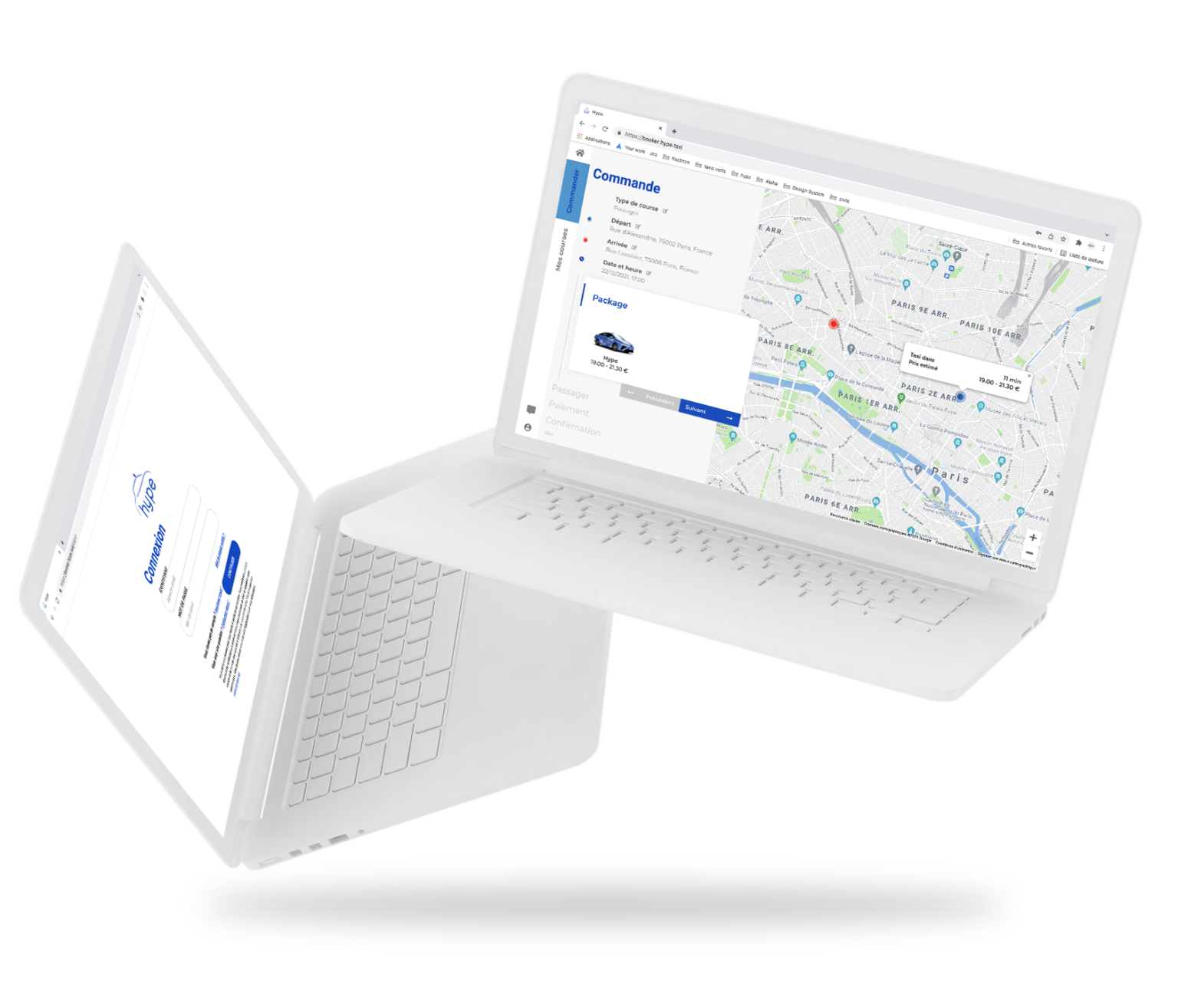 Passenger - Download the Hype app and book your cab in 2 clicks - Hype